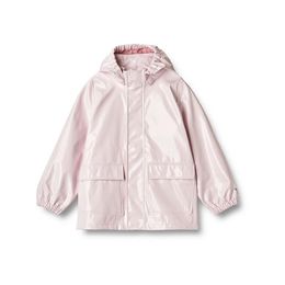 Wheat Regenjacke "Ollo" in Rosa/ Rosa - 43% | Größe 128 | Kinder-outdoor-jacken
