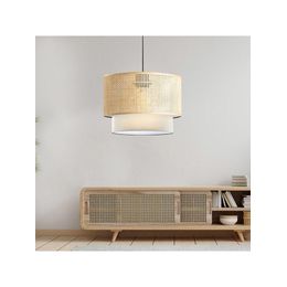 Opviq Hängeleuchte in Beige - (H)70 x Ø 30 cm - 73% | Haengeleuchten-deckenleuchten