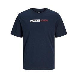 Jack & Jones Jack & Jones Shirt in Dunkelblau - 16% | Gr&ouml;&szlig;e XL | Herren-plussize