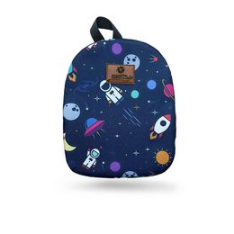 hippodino Rucksack in Dunkelblau/ Bunt - (L)26 x (B)22 cm - 34% | Kinder-rucksaecke-taschen