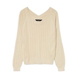 V&eacute;ro Moda Vero Moda Pullover in Beige - 23% | Gr&ouml;&szlig;e L | Damen-pullover-cardigans