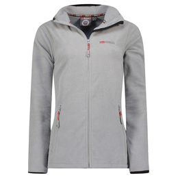 Geographical Norway Fleecejacke "Unicia" in Grau - 59% | Gr&ouml;&szlig;e XL | Damenjacken