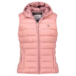 Geographical Norway Steppweste "Vatikotal" in Rosa - 68% | Gr&ouml;&szlig;e XXL | Damenjacken