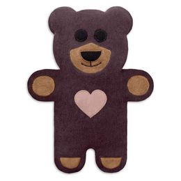 Leschi Bio-K&ouml;rnerkissen "B&auml;r Teddy" in Lila - (L)40 x (B)4 x (H)14 cm - 14% | Kinderbetten