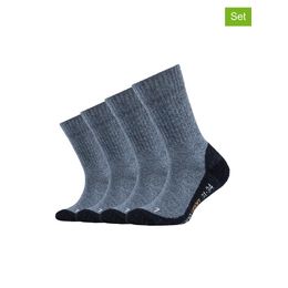 Camano 4er-Set: Socken in Dunkelblau/ Grau - 43% | Größe 31-34 | Babysocken-strumpfhosen