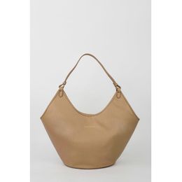 maison h&eacute;ritage PARIS Leder-Shopper "Cedro" in Beige - (B)52 x (H)36 x (T)21 cm - 75% | Damen-taschen
