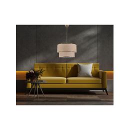Opviq Hängeleuchte in Beige/ Gold - (H)70 x Ø 30 cm - 79% | Haengeleuchten-deckenleuchten