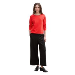 Tom Tailor Denim Sweatshirt in Rot - 60% | Gr&ouml;&szlig;e XS | Damen-sweatshirts-jacken
