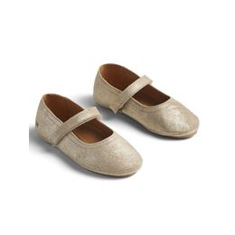 Wheat Leder-Ballerinas in Gold - 50% | Größe 34 | Kinderballerinas