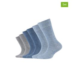 Camano 6er-Set: Socken in Blau/ Beige - 43% | Größe 27-30 | Babysocken-strumpfhosen