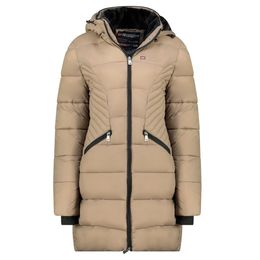 Geographical Norway Wintermantel "Bee" in Taupe - 73% | Gr&ouml;&szlig;e L | Damenjacken