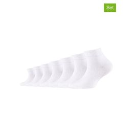 Camano 7er-Set: Socken in Weiß - 44% | Größe 23-26 | Babysocken-strumpfhosen