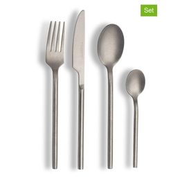 ECHTWERK 16tlg. Tafelbesteck-Set in Silber - 61% | Gedeckter-tisch