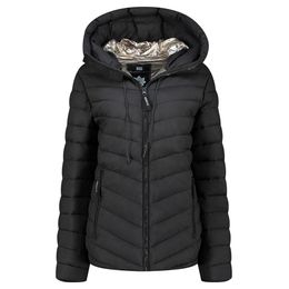 Geographical Norway Steppjacke "Amandine" in Schwarz - 67% | Gr&ouml;&szlig;e L | Damenjacken