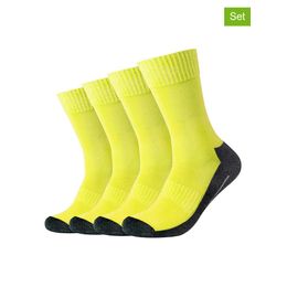 Camano 4er-Set: Socken in Grau/ Grün - 50% | Größe 43-46 | Kinder-socken-strumpfhosen