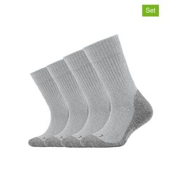 Camano 4er-Set: Socken in Hellgrau - 50% | Größe 27-30 | Kinder-socken-strumpfhosen