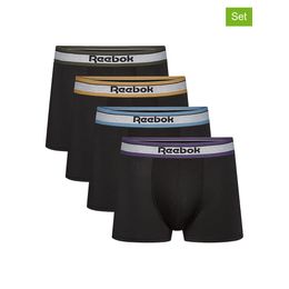Reebok 4er-Set: Boxershorts in Schwarz - 63% | Größe XL | Herren-waesche