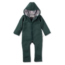 Hofbrucker Wollwalk-Overall in Gr&uuml;n - 22% | Gr&ouml;&szlig;e 86/92 | Babyoveralls
