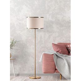 Opviq Standleuchte in Creme/ Gold - (H)156 cm - 72% | Stehleuchten