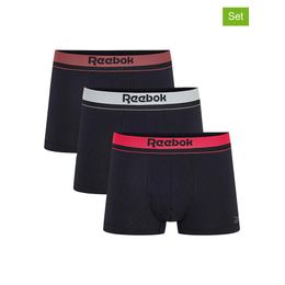 Reebok 3er-Set: Boxershorts in Schwarz - 60% | Größe XL | Herren-waesche