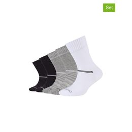 Camano 10er-Set: Socken in Grau/Schwarz/ Weiß - 50% | Größe 35-38 | Kinder-socken-strumpfhosen