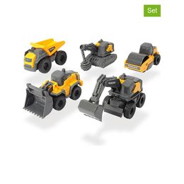 Dickie 5er-Set: Spielzeugautos "Volvo Micro Workers" - ab 3 Jahren - 10% | Gartenspielzeug