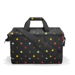 Reisetasche Reisenthel "allrounder L pocket", dots, B:48cm H:39,5cm T:29cm, Polyester, Taschen, Reisetasche