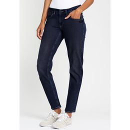5-Pocket-Jeans Gang "94JOLINE BOYFRIEND", Damen, Gr. 33, N-Gr, vintage rinse, Denim/Jeans, Obermaterial: 98% Baumwolle, 2% Elasthan, lang, Jeans 5-Pocket-Jeans, in cropped L&auml;nge