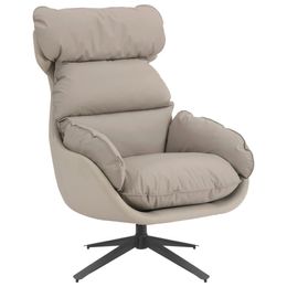 Mid.you Relaxsessel, Taupe, Textil, 81x109x95 cm, Wohnzimmer, Sessel, Relaxsessel