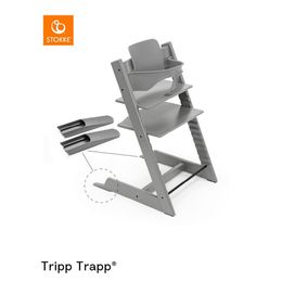 Stokke Hochstuhlb&uuml;gel Tripp Trapp Baby Set&sup2;, Grau, Kunststoff, 43x19x22 cm, einfache Montage, Schnellverschluss, abwaschbar, schadstofffrei, Babym&ouml;bel, Hochst&uuml;hle & Zubeh&ouml;r, Hochstuhlzubeh&ouml;r, Hochstuhlb&uuml;gel