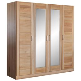 Boxxx Dreht&uuml;renschrank, Kernbuche, Holzwerkstoff, Kernbuche, teilmassiv, 7 F&auml;cher, 202x205x60 cm, in verschiedenen Gr&ouml;&szlig;en erh&auml;ltlich, Schlafzimmer, Kleiderschr&auml;nke, Dreht&uuml;renschr&auml;nke