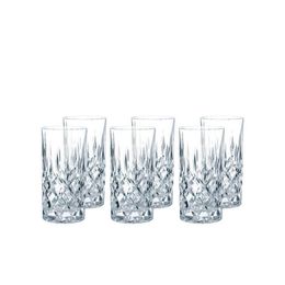 Nachtmann Gl&auml;serset Noblesse, Klar, Glas, 6-teilig, 395 ml, 10 cm, Made in Germany, Essen & Trinken, Gl&auml;ser, Gl&auml;ser-Sets