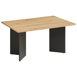 Boxxx Couchtisch, Dunkelgrau, Eiche Artisan, Holzwerkstoff, rechteckig, eckig, 58x44x86 cm, Wohnzimmer, Wohnzimmertische, Couchtische