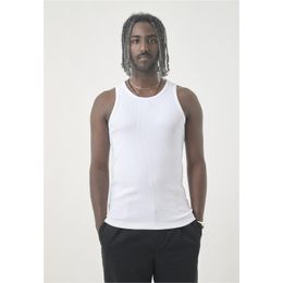 T-Shirt Cleptomanicx "Tank Top Ligull", Damen, Gr. L, wei&szlig;, 100% Baumwolle, unifarben, normal, Rundhals, Shirts T-Shirt, Locker geschnitten