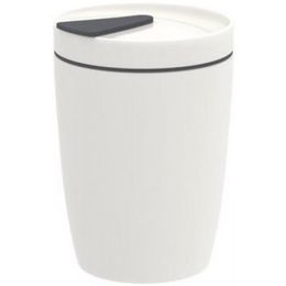 like.Villeroy & Boch Coffee-To-Go-Becher TO GO, TO Stay, Wei&szlig;, Keramik, 0,29 L, Kaffee & Tee, Tassen, Thermobecher