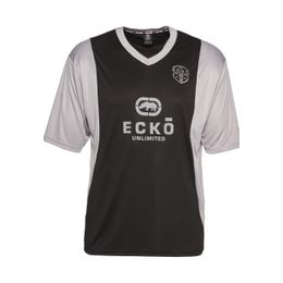 T-Shirt Ecko Unltd. "Ecko Unltd. Ecko Unltd. Old Game T-Shirts", Damen, Gr. L, schwarz, grau, 100% Polyester, bedruckt, oversize, Rundhals, Shirts T-Shirt