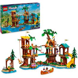 Lego Konstruktionsspielsteine »Baumhaus im Abenteuercamp (42631), Lego Friends« Made in Europe bunt