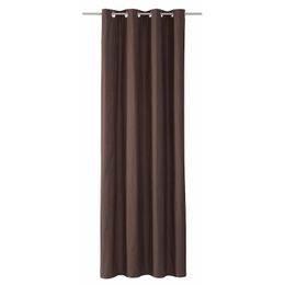Tom Tailor HOME Vorhang &raquo;DOVE&laquo; &Ouml;sen 1 Stk. tlg. dunkelgrau Obermaterial: 100% Baumwolle 245 cm