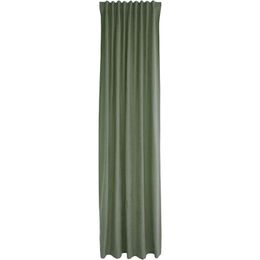 HOMING Vorhang &raquo;Brando&laquo; verdeckte Schlaufen 1 Stk. tlg. Vorhang Brando graugr&uuml;n Obermaterial: 100% Polyester 245 cm