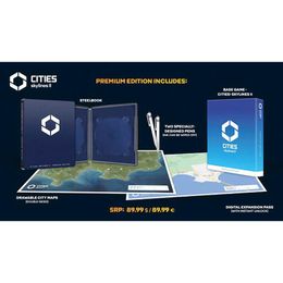 Paradox Interactive Spielesoftware &raquo;Cities: Skylines II Premium Edition&laquo; PC bunt