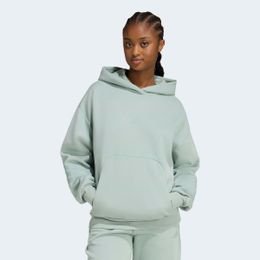 Kapuzensweatshirt adidas Sportswear "W FI 3S OH HD", Damen, Gr. L, wosa, Obermaterial: 67% Polyester, 33% Baumwolle, normal, Rundhals, Sweatshirts