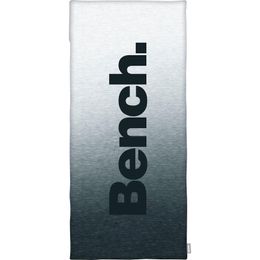 Sporthandtuch &raquo;Bench&laquo; Bench Fitnesstuch / Sports Towel mit &Uuml;berschlag & Tasche, 50x110 cm schwarz Microfaser, Obermaterial: 100% Polyester