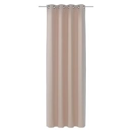 MOONDREAM Vorhang &raquo;Accoustic&laquo; &Ouml;sen 1 Stk. tlg. naturfarben Obermaterial: 100% Polyester 260 cm
