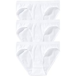 Minislip Speidel "Everyday", Damen, Gr. 44, 3, wei&szlig;, Obermaterial: 92% Baumwolle, 8% Elasthan, bedruckt, unifarben, Unterhosen, elastisch, bequem, modisch, mit Spitze, Baumwollmix