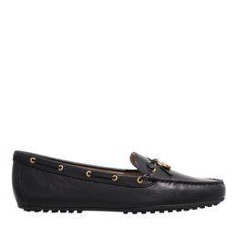 Lauren by Ralph Lauren Lauren Ralph Lauren Loafer - Wylie-Flats-Driver - Gr. 38,5 (EU) - in Schwarz - f&uuml;r Damen