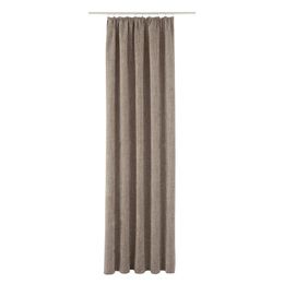 Neutex for you! Vorhang &raquo;Inuit&laquo; Kr&auml;uselband 1 Stk. tlg. HxB: 245x145 taupe Obermaterial: 85% Polyacryl, 15% Polyester 245 cm