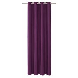 Tom Tailor HOME Vorhang &raquo;DOVE&laquo; &Ouml;sen 1 Stk. tlg. brombeere Obermaterial: 100% Baumwolle 245 cm