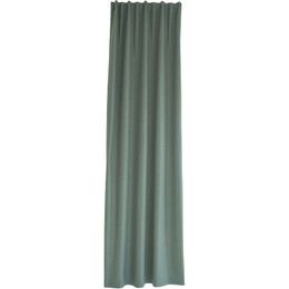 HOMING Vorhang &raquo;Nox&laquo; verdeckte Schlaufen 1 Stk. tlg. Fertigschal gr&uuml;n Obermaterial: 100% Polyester 270 cm