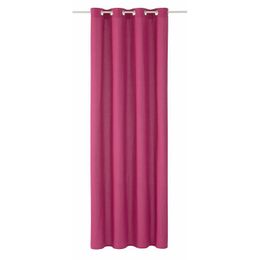 Tom Tailor HOME Vorhang &raquo;DOVE&laquo; &Ouml;sen 1 Stk. tlg. magenta Obermaterial: 100% Baumwolle 245 cm