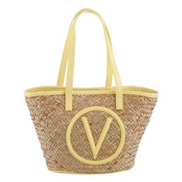 Valentino Handbags VALENTINO BAGS Shopper »SHOPPING SAMUELA« Henkeltasche, Schultertasche, Handtasche Damen NATUR/GIALLO
